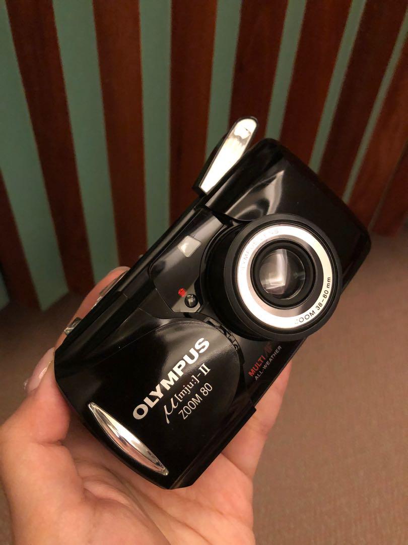 *LIMITED EDITION BLACK Olympus Mju 2 zoom 80, Photography, Cameras ...
