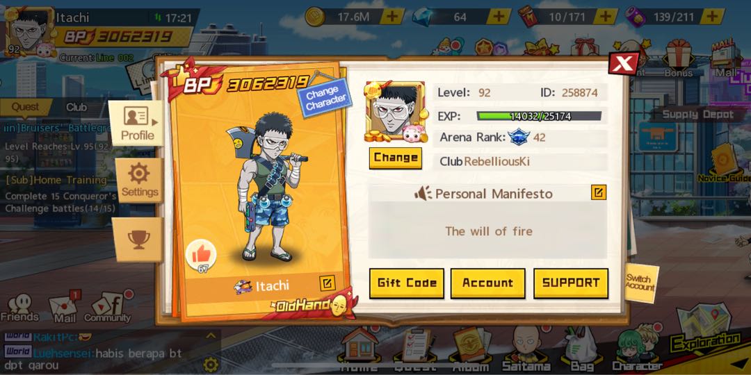 One Punch Man Strongest OPM Account for Sale, Video Gaming, Gaming ...