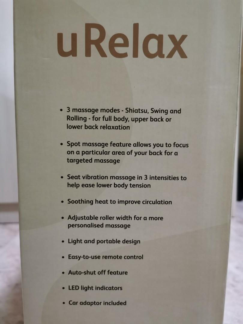 OSIM uRelax Back Messager, Health & Nutrition, Massage Devices on Carousell