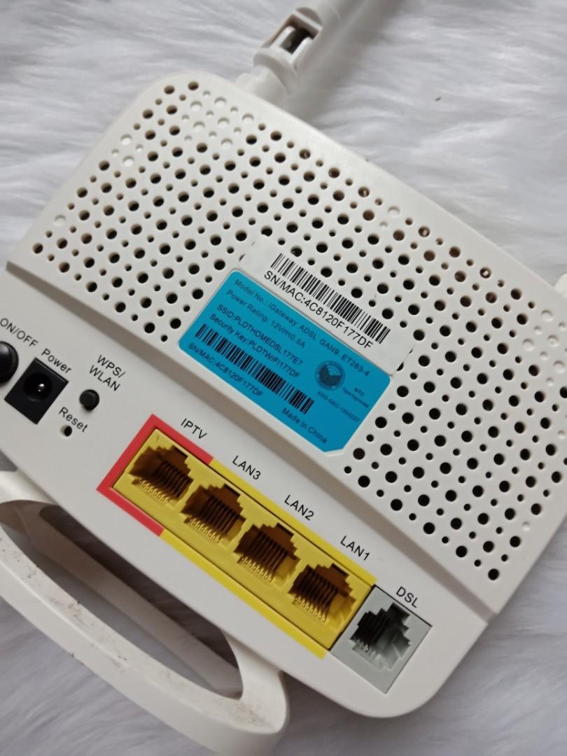 PLDT HOME DSL MODEM, Computers & Tech, Parts & Accessories, Networking ...