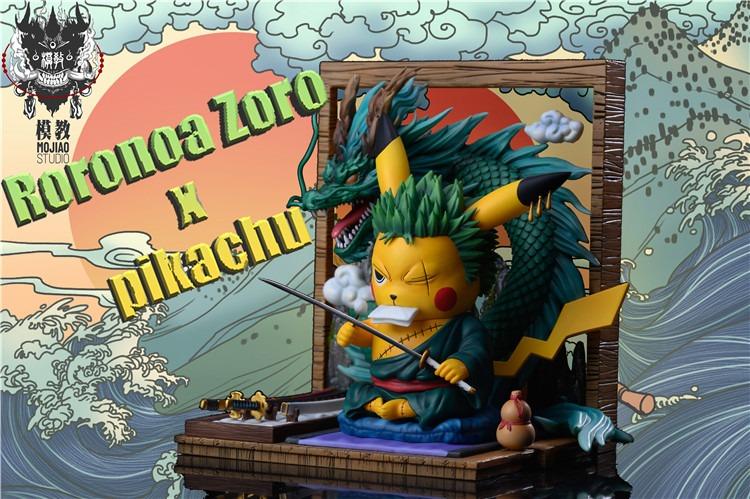 [PO] MO JIAO STUDIO - POKEMON PIKACHU COSPLAY RORONOA ZORO STATUE ...