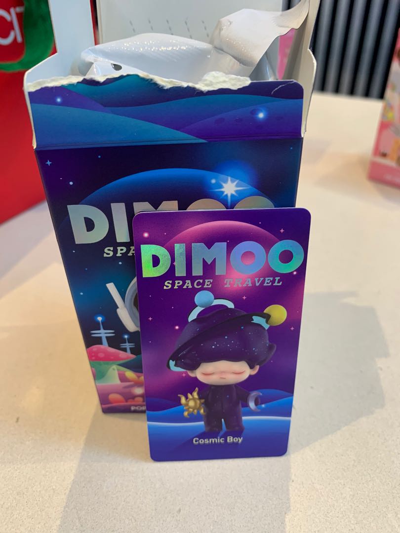 Popmart Dimoo Space Travel Secret Cosmic Boy, Hobbies & Toys, Toys ...