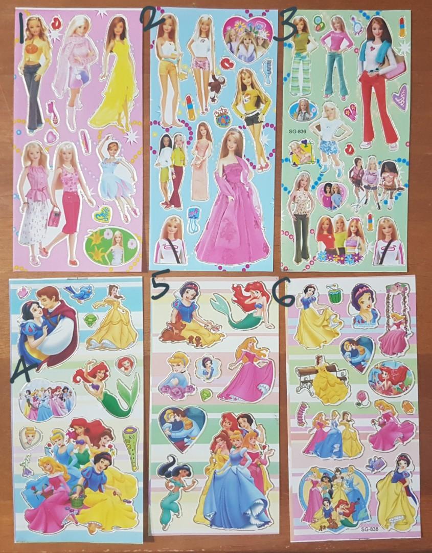 Power Rangers, Barbie, Ultraman, Dragonball, Disney Princess, Name ...