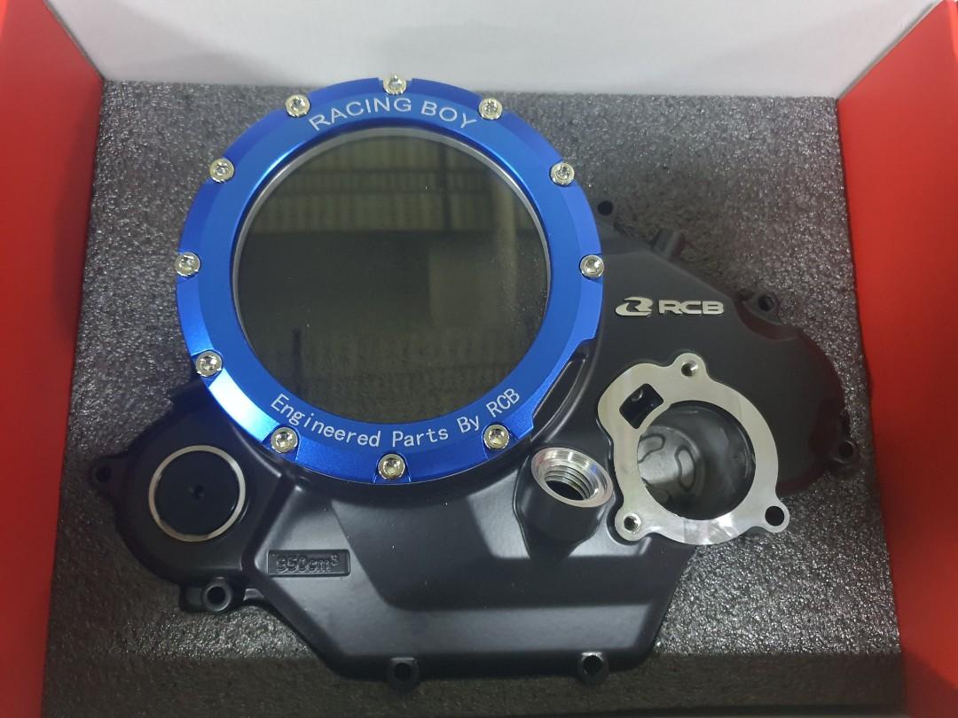 RCB Transparent Engine/Clutch Cover, Motorcycles, Motorcycle ...