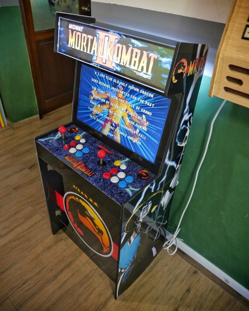 RetroCade 2 Player Sitting Arcade Machine, Video Gaming, Video Game ...