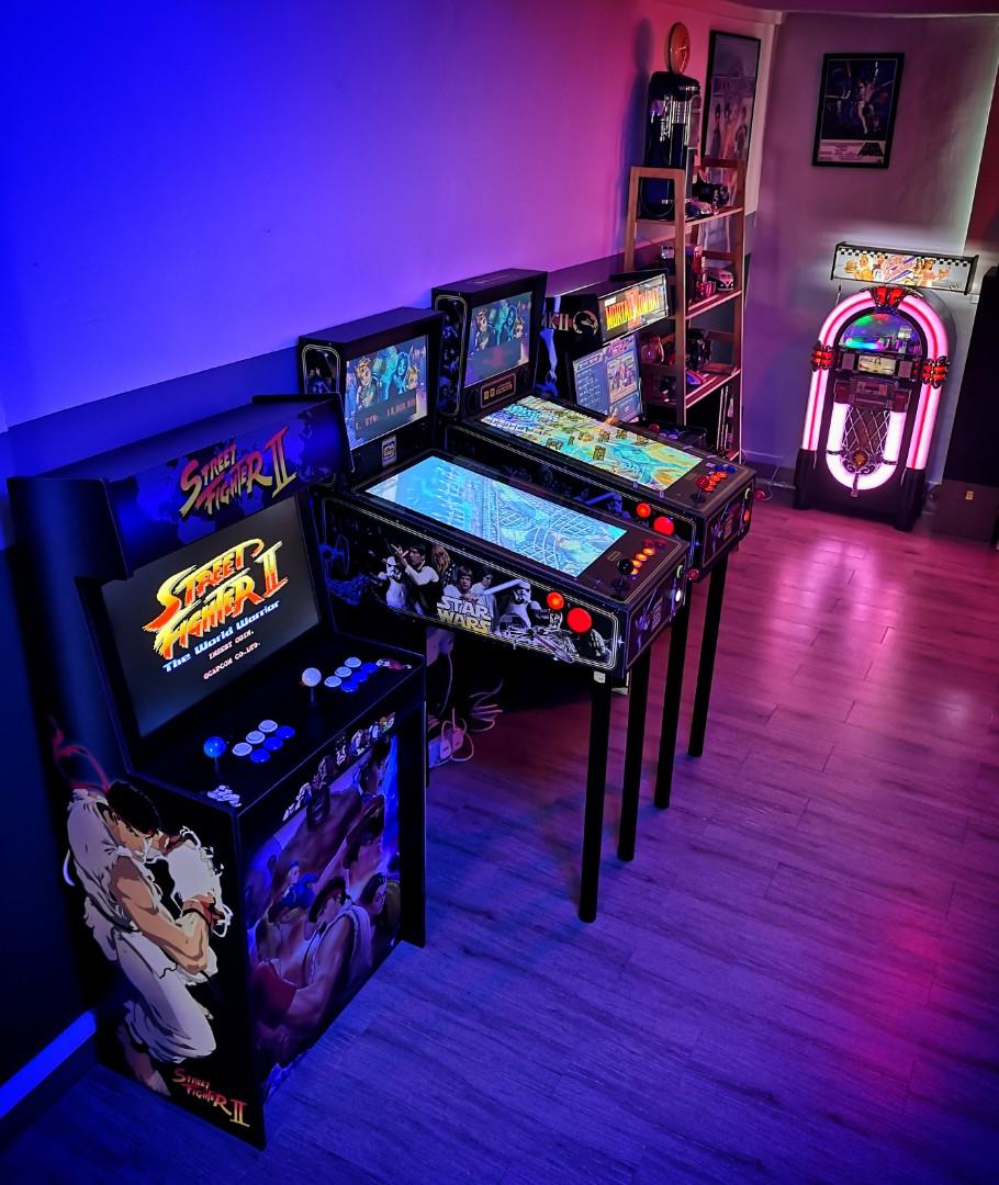 RetroCade 2 Player Sitting Arcade Machine, Video Gaming, Video Game ...