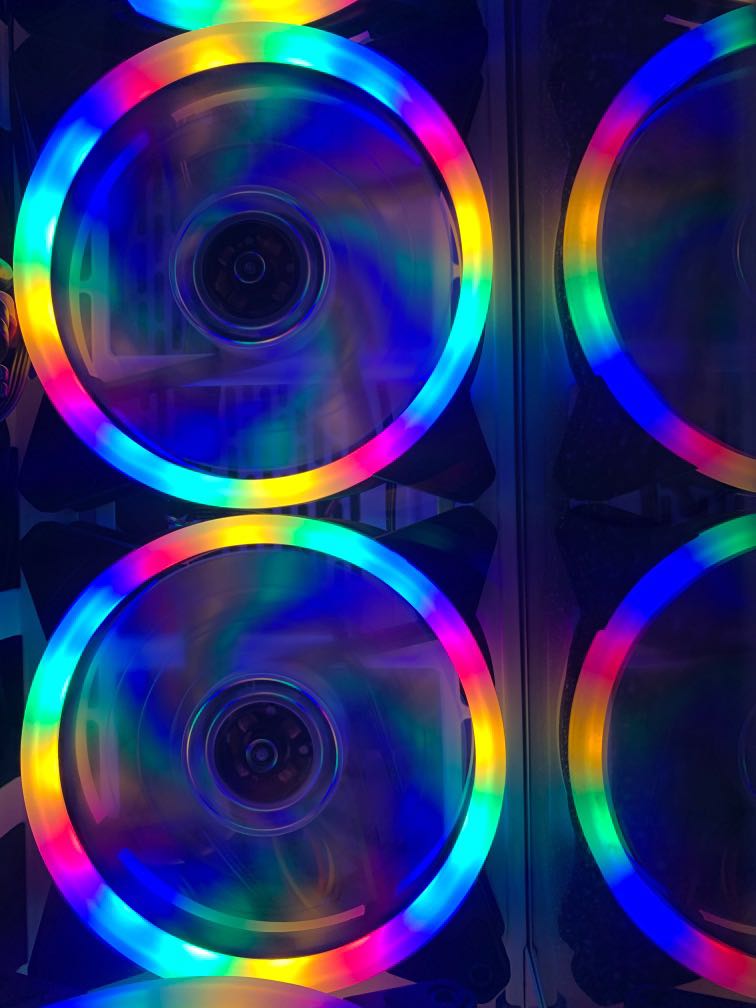 RGB Fan 3 in 1, Computers & Tech, Desktops on Carousell