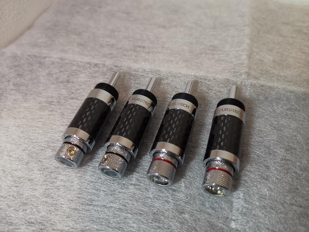 Rhodium , carbon , banana plug , spad ，audiophile, Electronics, Audio ...