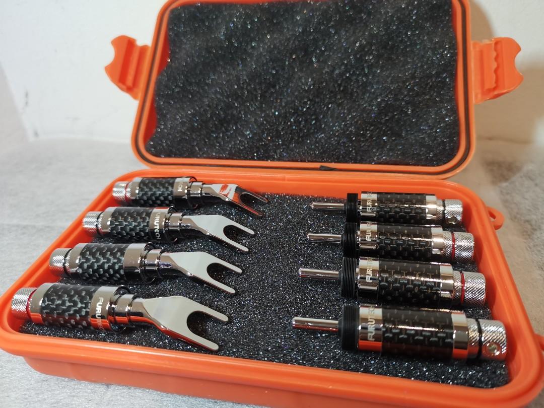 Rhodium , carbon , banana plug , spad ，audiophile, Electronics, Audio ...