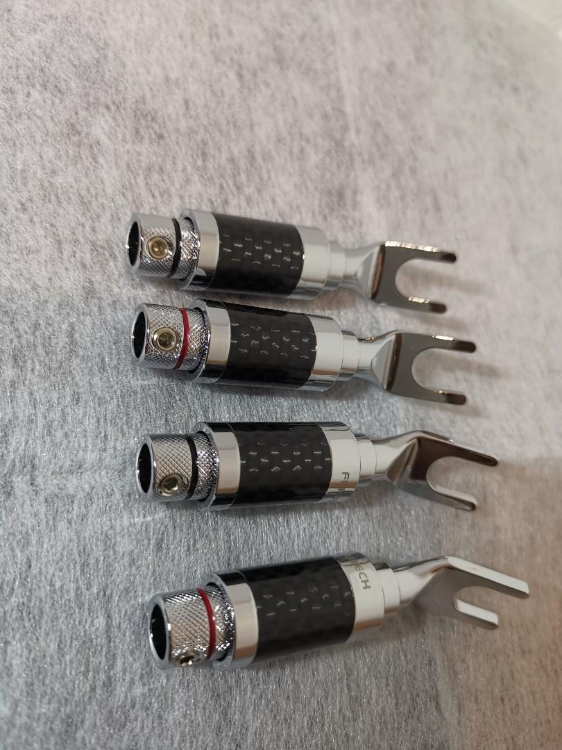 Rhodium , carbon , banana plug , spad ，audiophile, Electronics, Audio ...