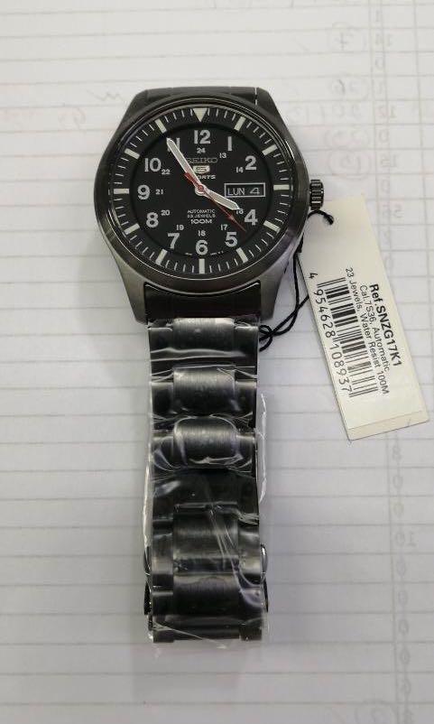 Seiko Watch SNZG17, Men's Fashion, Watches & Accessories, Watches on ...