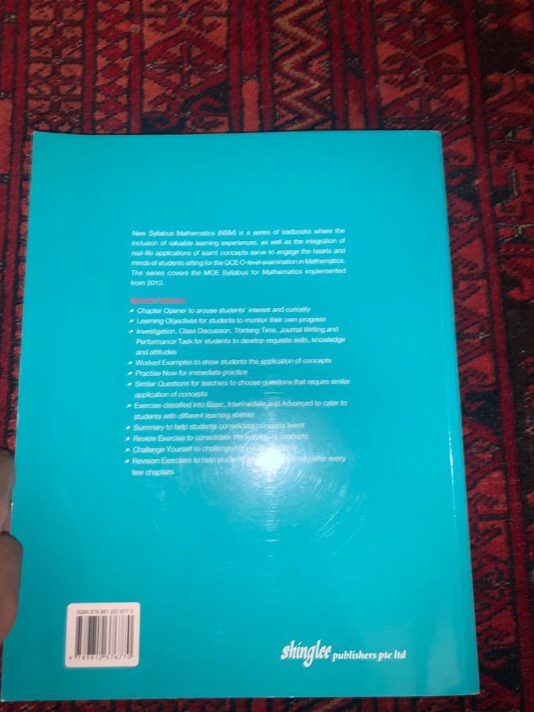 Shing Lee Secondary 2 New Syllabus Mathematics 7th Edition, Hobbies ...