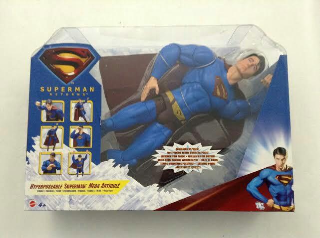 Superman Returns Hyperposeable Superman 14"inches Mattel 2006, Hobbies ...
