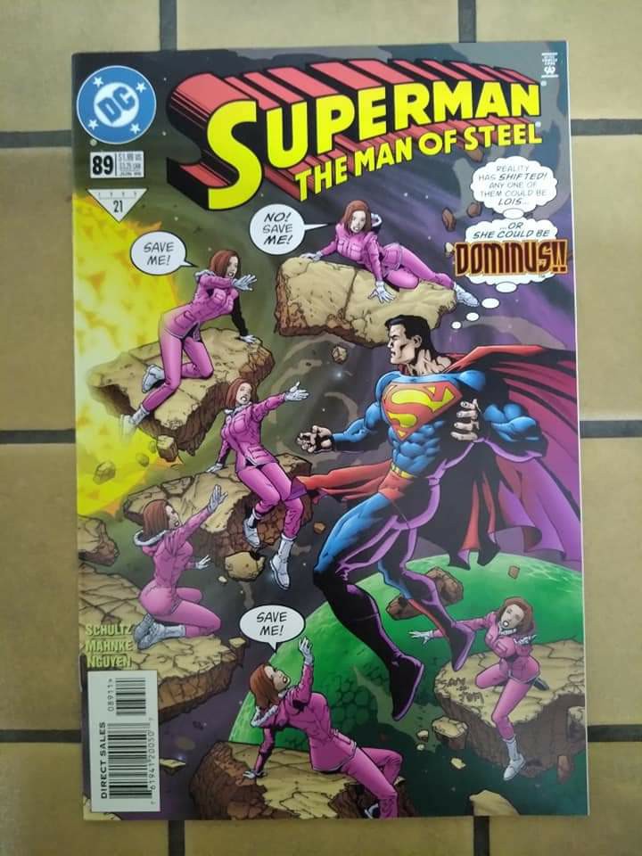 Superman: The Man Of Steel #89 ( Doug Mahnke - Cover Art ) DC Comic ...