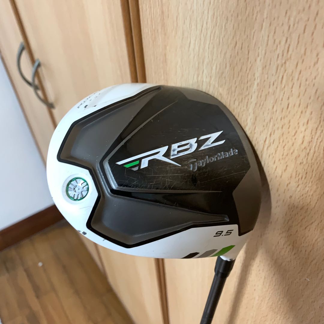 TaylorMade RBZ 9.5* Driver Matrix Ozik Xcon-5 Flex S, Sports Equipment ...
