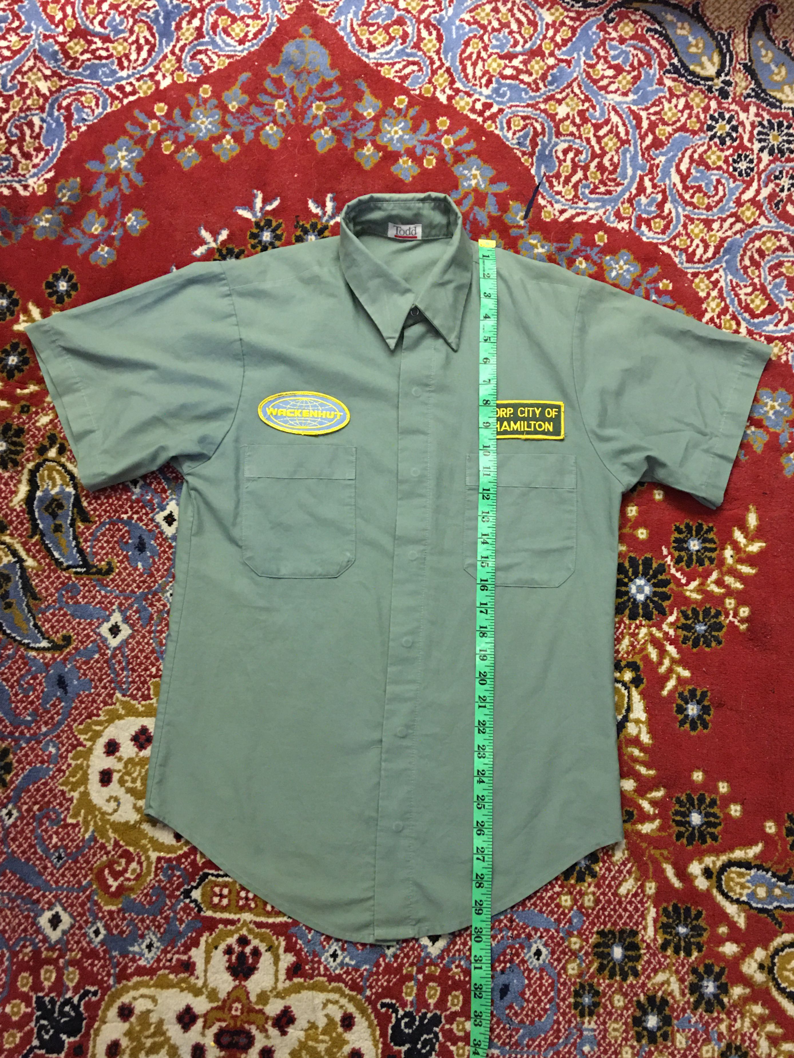 Todd Work Shirt, Men's Fashion, Tops & Sets, Tshirts & Polo Shirts on ...