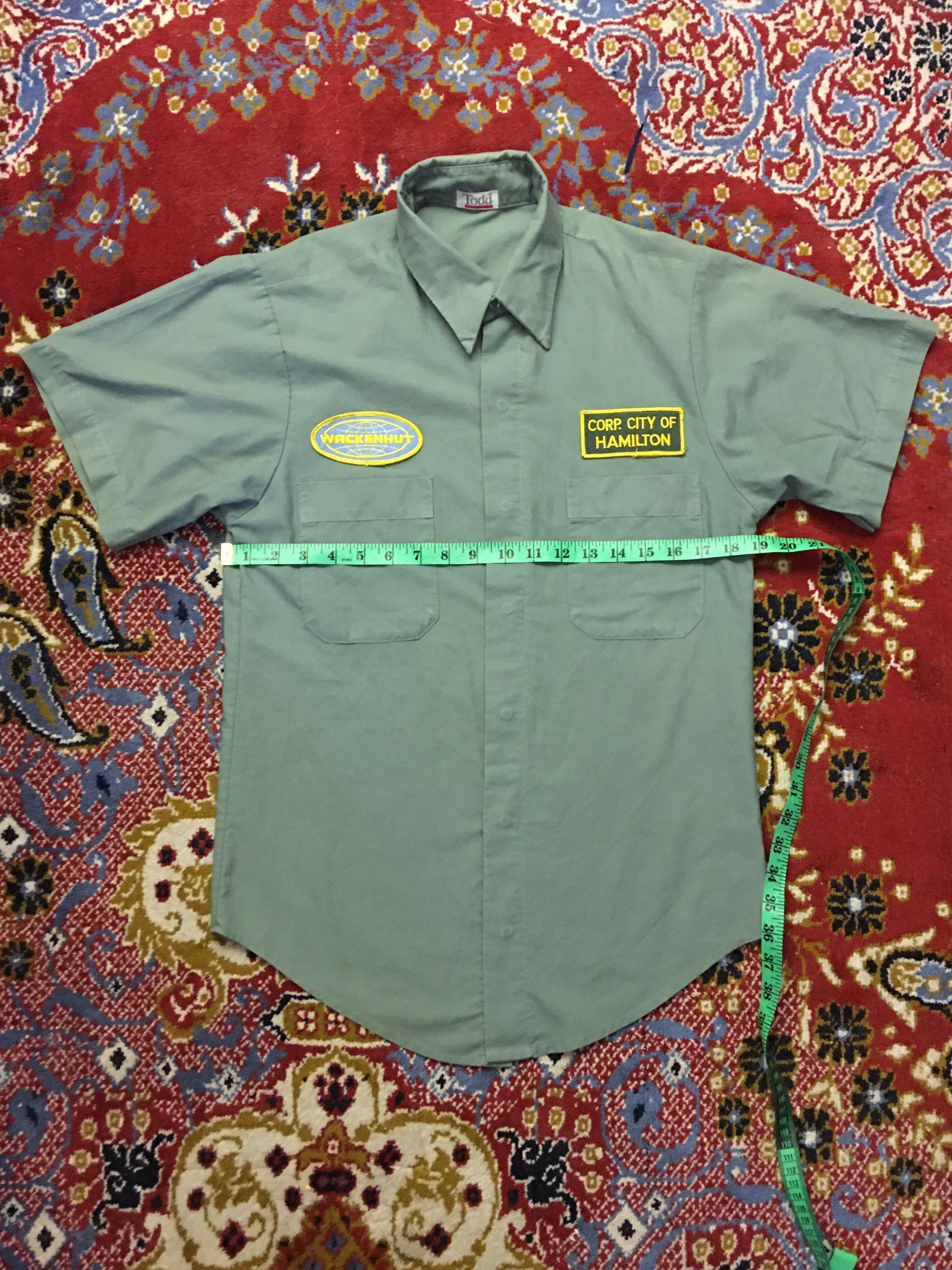Todd Work Shirt, Men's Fashion, Tops & Sets, Tshirts & Polo Shirts on ...