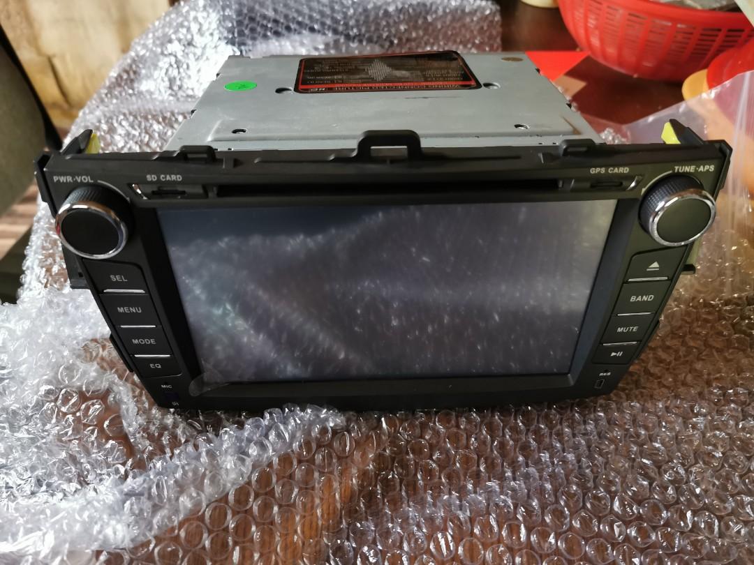 Toyota Corolla Altis Gen 10(08~10) DVD Player, Auto Accessories on ...