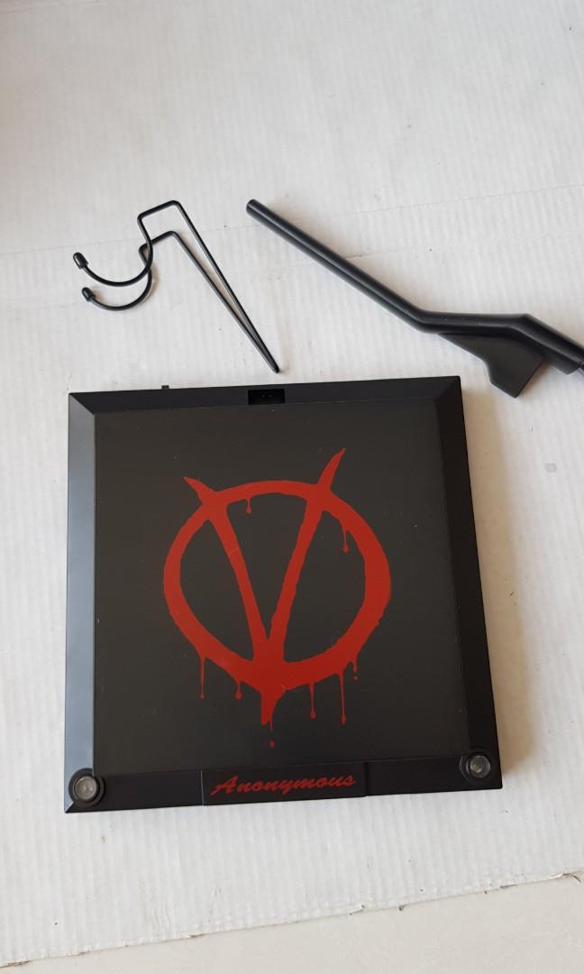 Toys Power V for VENDETTA Foot Stand with Lighting for 1/6 scale action ...