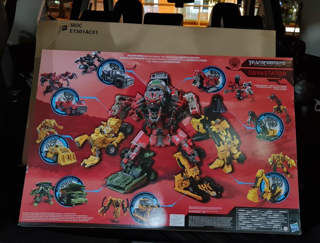 Transformers Studio Series 69 Revenge Of The Fallen Constructicons ...