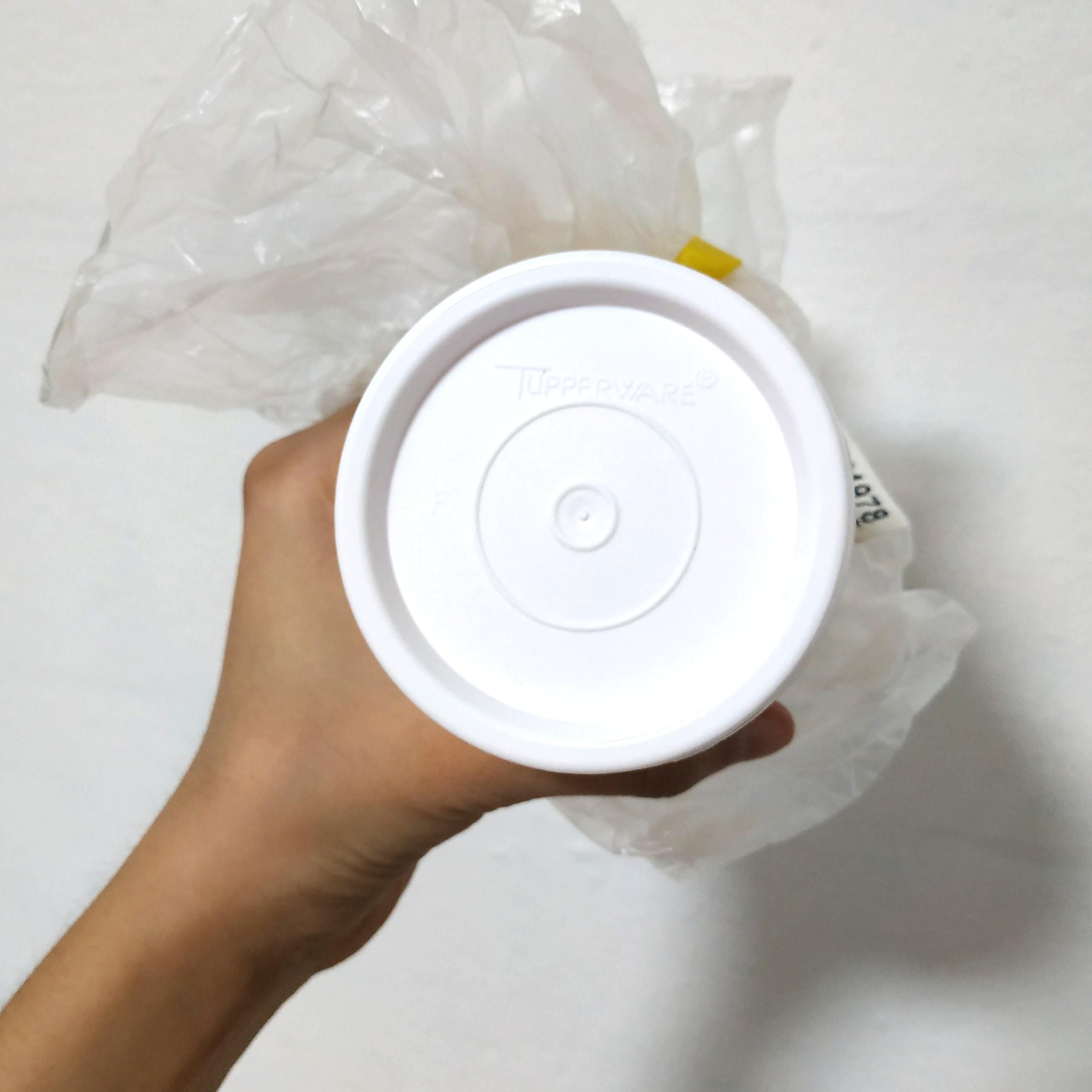 Tupperware 180 ml Pretty Pastel Petite/ Lucky Cup Container Set of 3 or ...