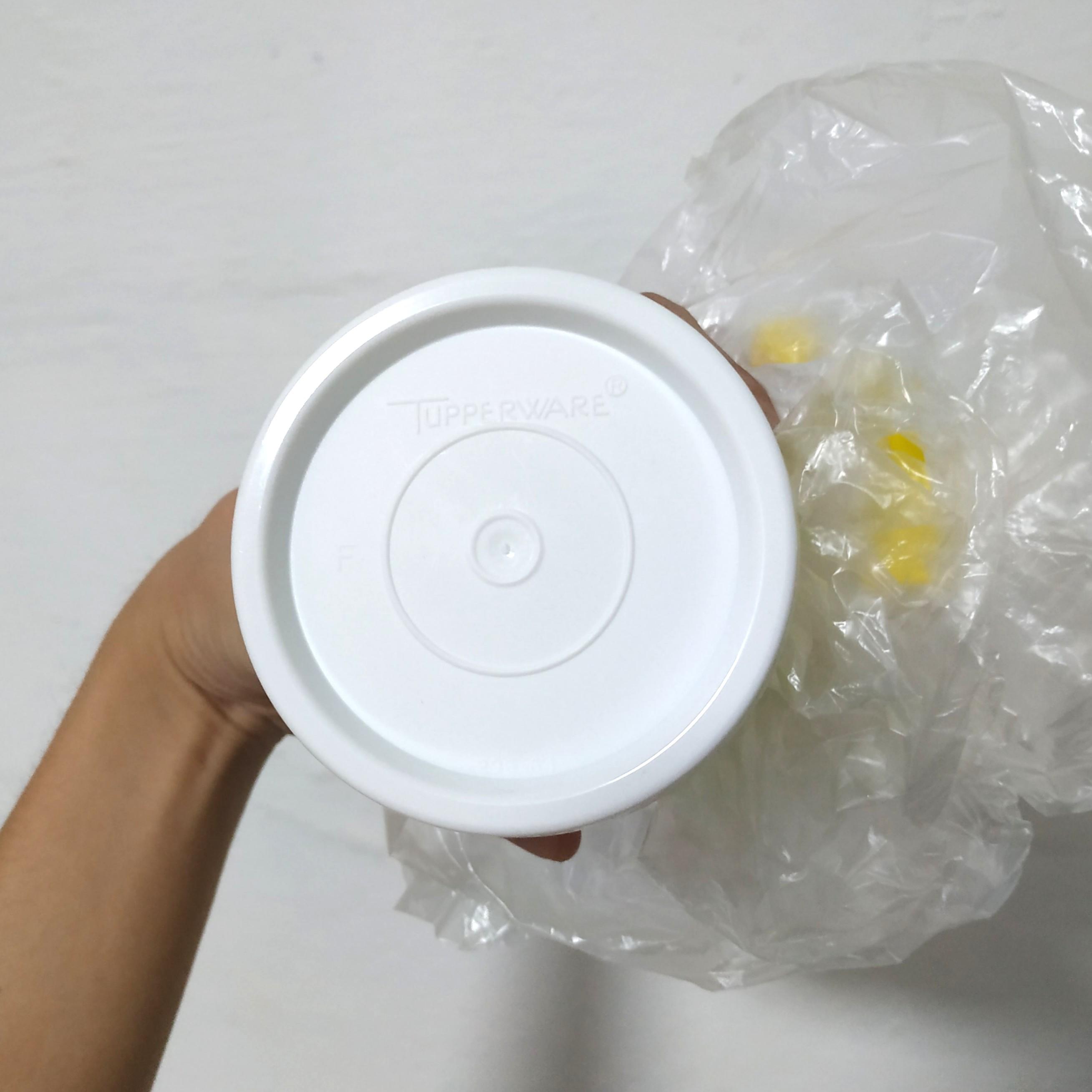 Tupperware 180 ml Pretty Pastel Petite/ Lucky Cup Container Set of 3 or ...