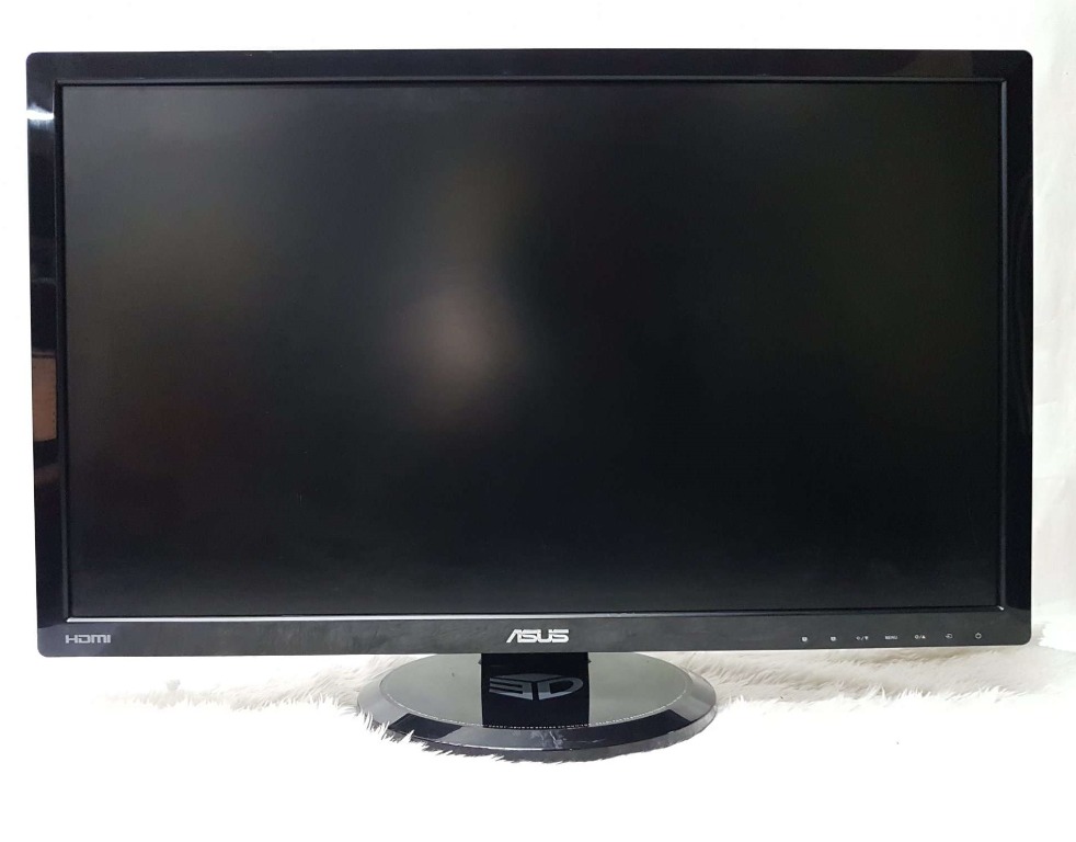 USED ASUS VG278HE 27" FHD 1920x1080 60Hz 2ms HDMI DVI-D VGA Ergonomic ...