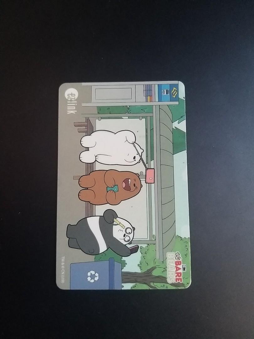 We bare bears Ezlink Card, Hobbies & Toys, Toys & Games on Carousell