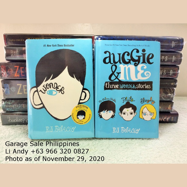 Wonder + Auggie and Me (includes The Julian Chapter, Pluto and ...