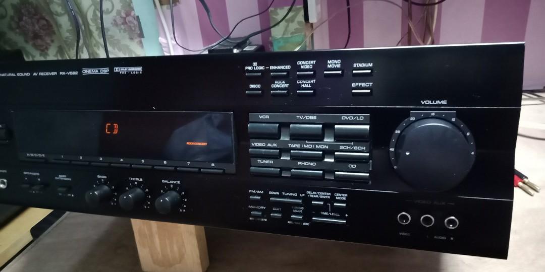 Yamaha RX-V592 5.1 channel Av Receiver, Audio, Soundbars, Speakers ...