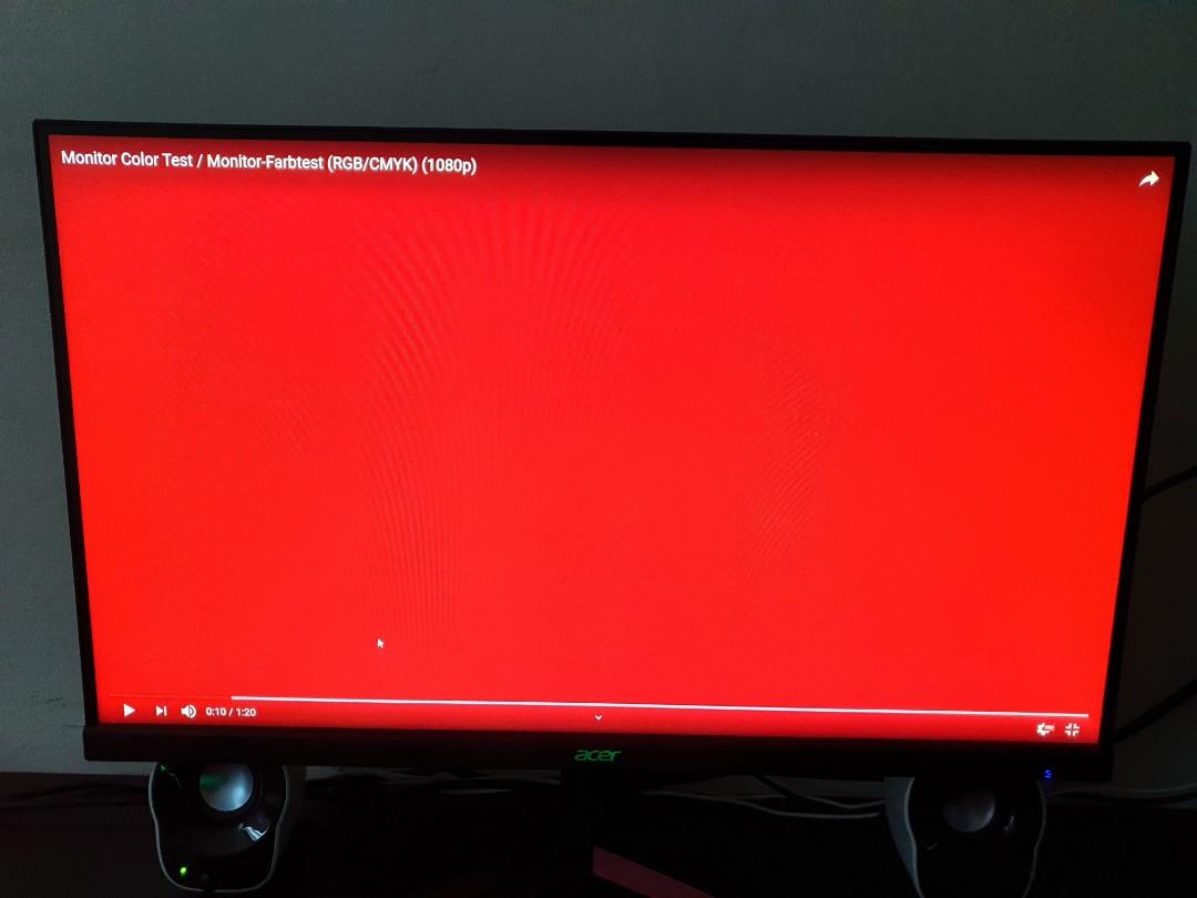 [27" 144hz 1ms Freesync] Acer KG271C, Computers & Tech, Parts ...