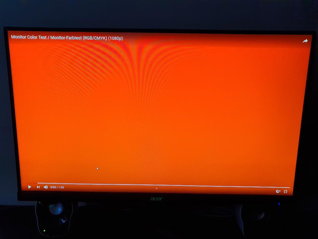 [27" 144hz 1ms Freesync] Acer KG271C, Computers & Tech, Parts ...