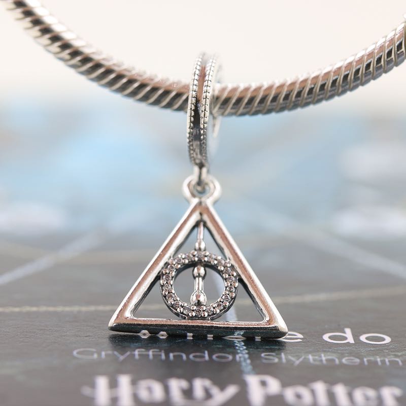 Pandora Harry Potter , Deathly Hallows Dangle Charm 799126C01, Women's ...