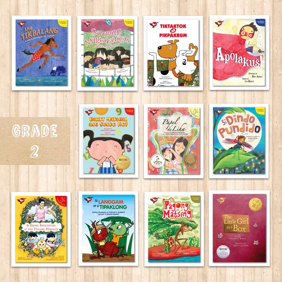 Adarna House Story Books for Grade 2 | Set 2 | Filipino, English or ...