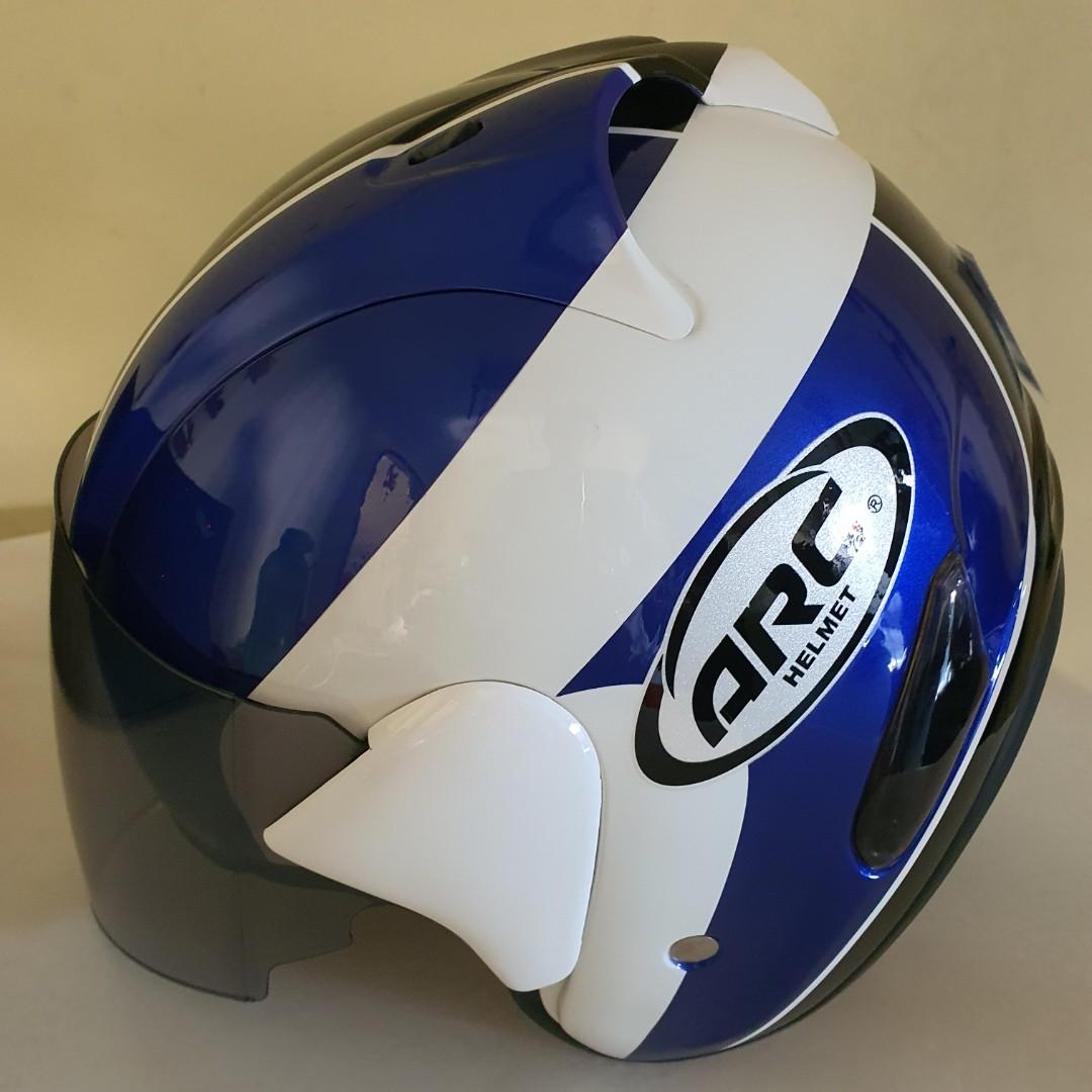 ARC AR1 TAIRA HELMET BLUE COLOR, Motorcycles, Motorcycle Accessories on ...