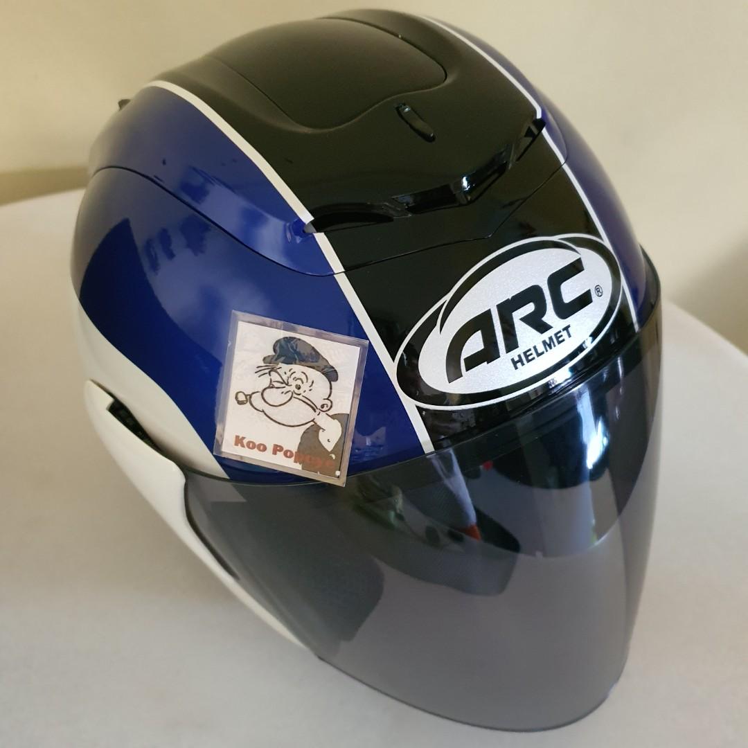 ARC AR1 TAIRA HELMET BLUE COLOR, Motorcycles, Motorcycle Accessories on ...