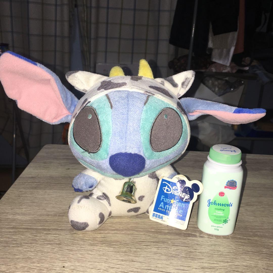 Authentic Disney Sega Fun Fan Amuse Prize Collection Cow Stitch ...