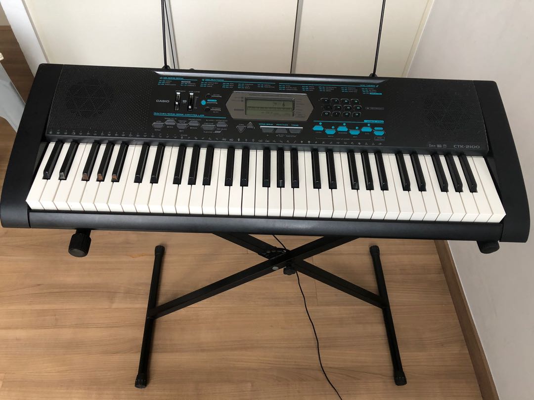 Casio CTK 2100 electronic keyboard piano, Music & Media, Music ...