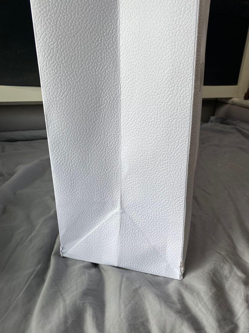 Christian Dior gold wording huge paper bag L64cm W19cm H51cm, Luxury ...