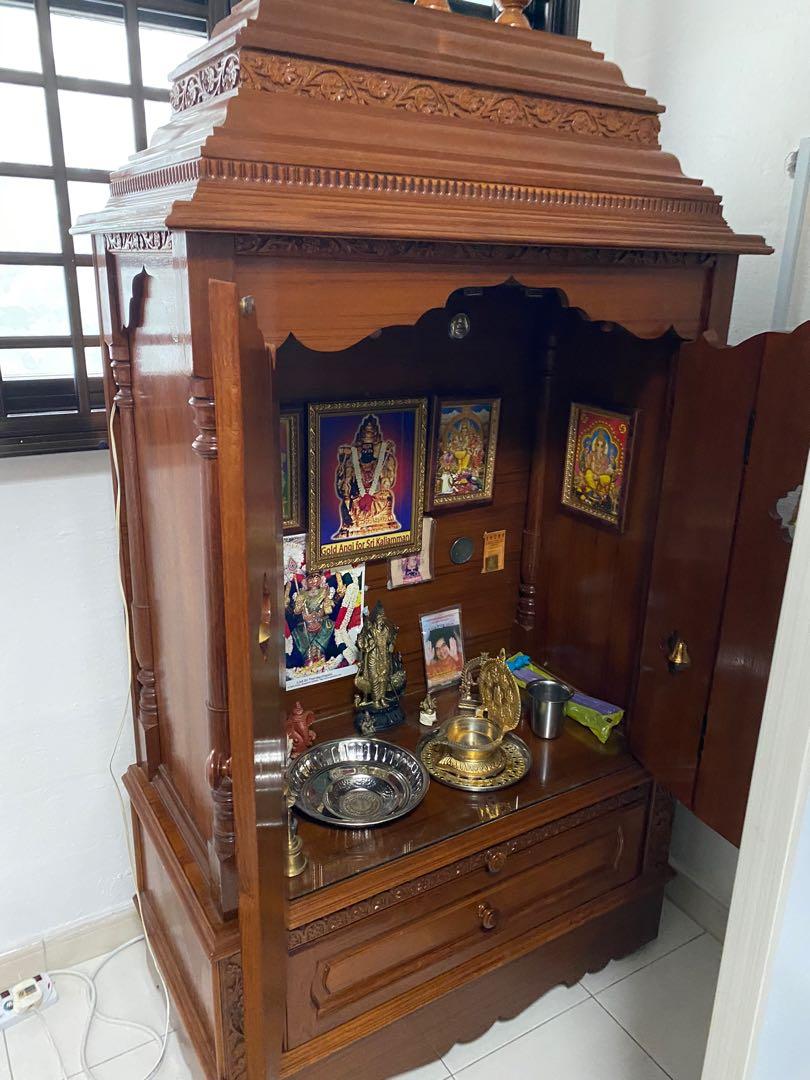 Custom-made Indian Pooja altar, Hobbies & Toys, Memorabilia ...