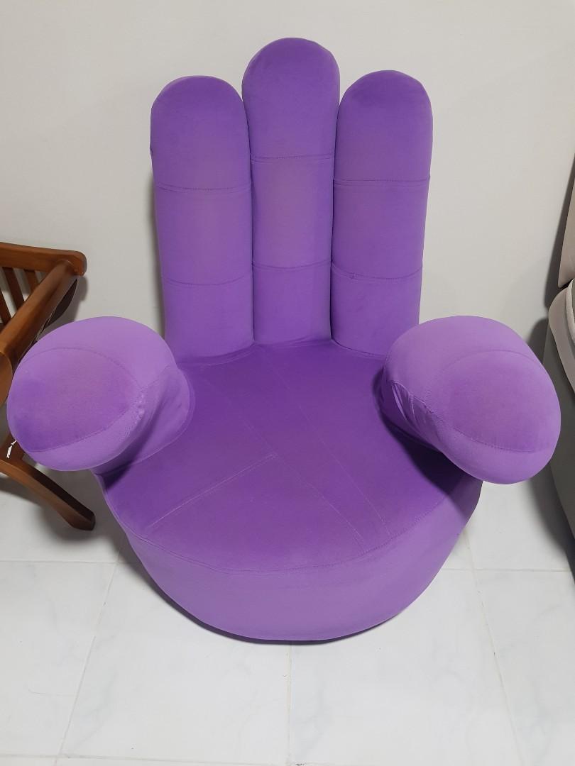 Finger Sofa, Furniture & Home Living, Furniture, Sofas on Carousell