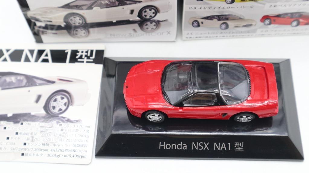 F-Toys 1/64 Honda NSX NA1 RED Japanese Classic Car Ftoys, 興趣及遊戲, 玩具 ...