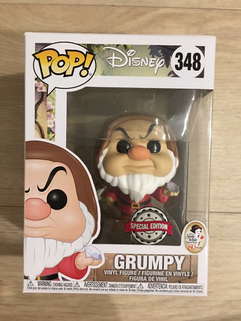 Funko Pop - Disney Snow White and the Seven Dwarfs Grumpy with diamond ...
