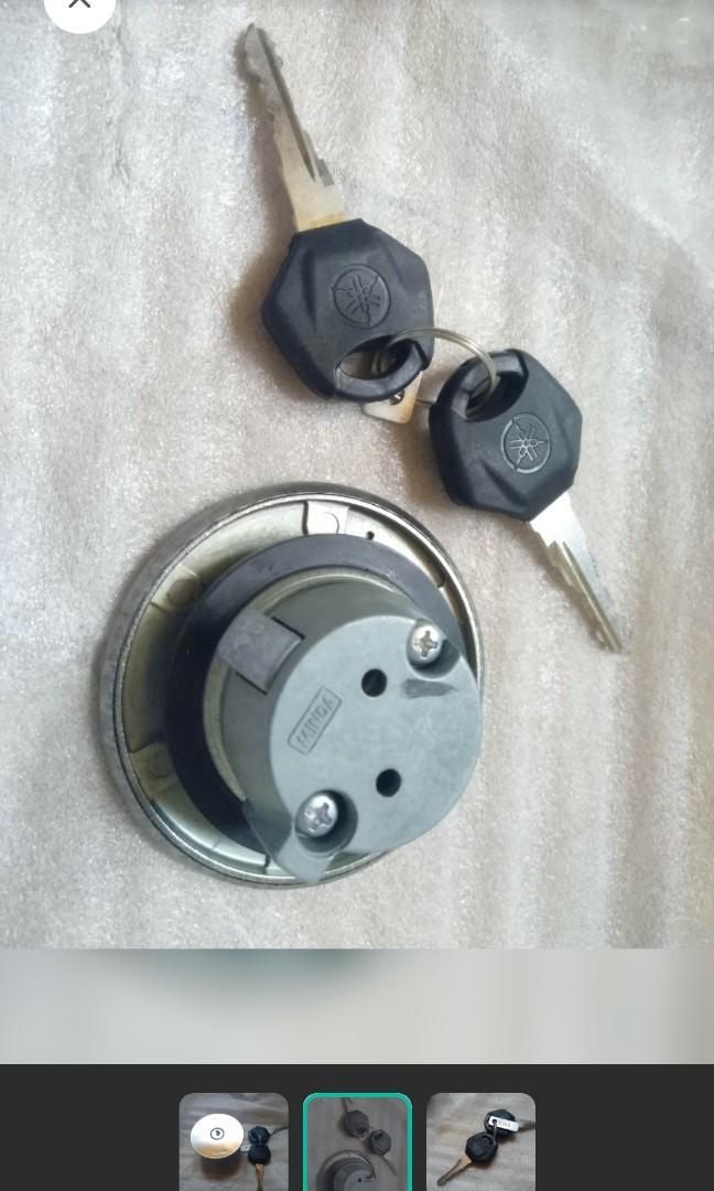 Fz16 Fuel tank cap, Motorcycles, Motorcycle Accessories on Carousell