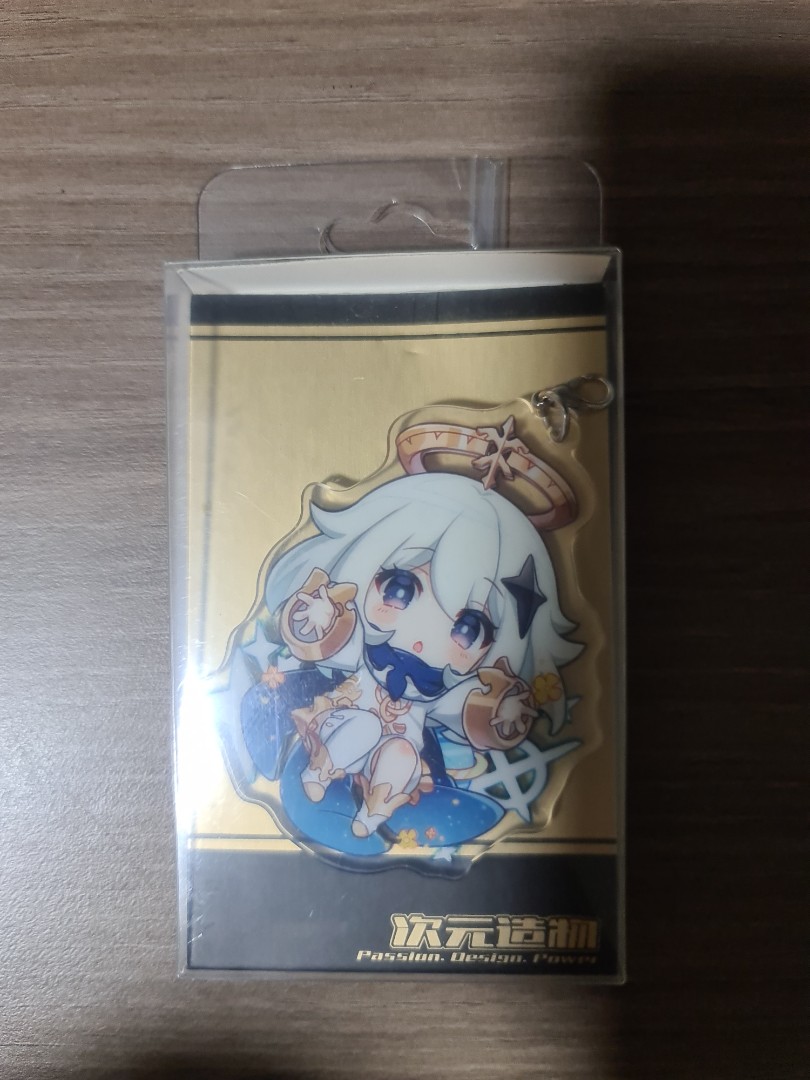 Genshin Impact Paimon Keychain, Hobbies & Toys, Memorabilia ...