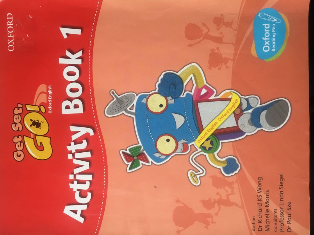 Get Set,Go! Activity book 1(幼稚園書), 興趣及遊戲, 書本 & 文具, 小朋友書 - Carousell