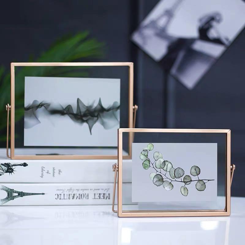 Gold Minimalist Photo Frame 6R, Furniture & Home Living, Home Decor ...