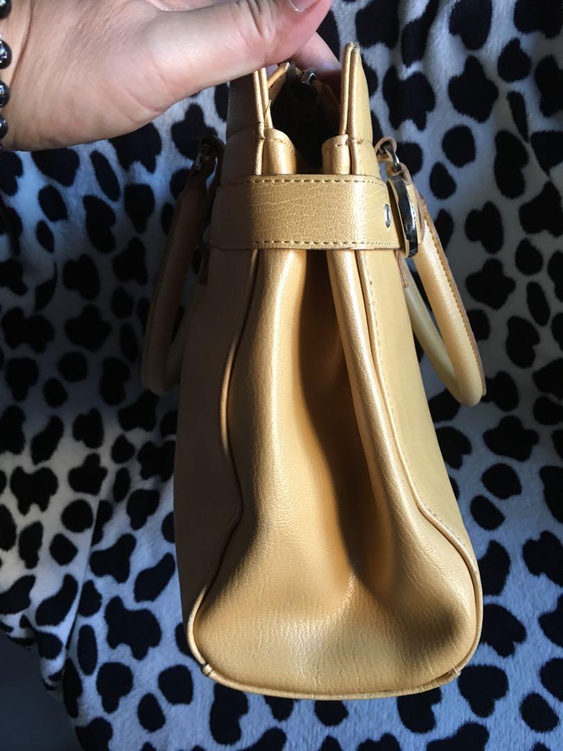 Guerlain paris yellow handbag, Women's Fashion, Bags & Wallets, Purses ...