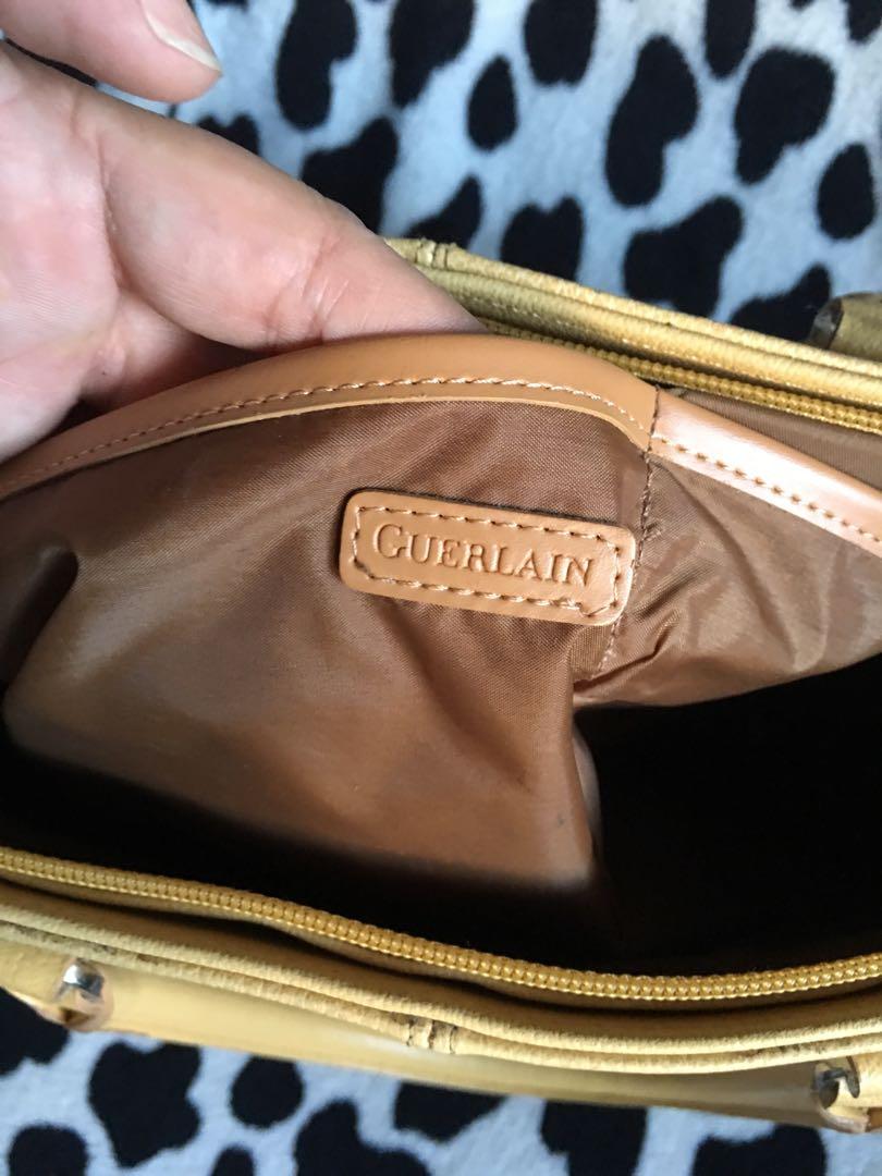 Guerlain paris yellow handbag, Women's Fashion, Bags & Wallets, Purses ...