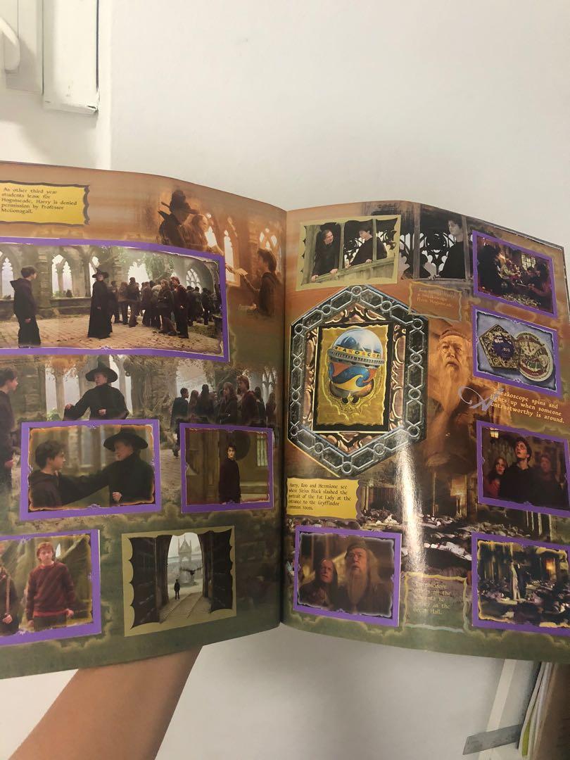 Harry Potter sticker album complete set panini prisoner of azkaban POA ...